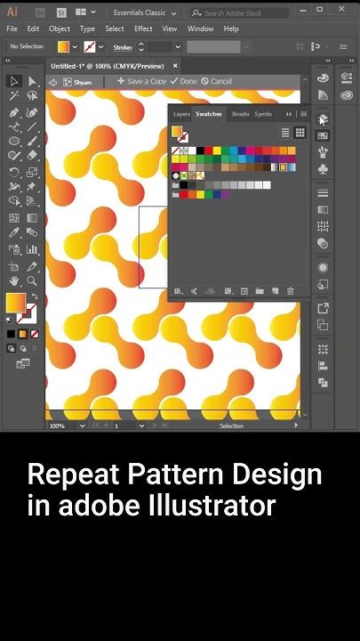 Create Repeat Pattern Design In Adobe Illustrator Graphickorner