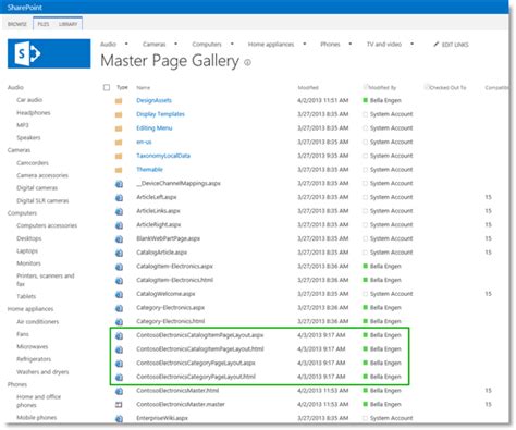7단계 Sharepoint Server의 게시 사이트에서 페이지 레이아웃 업로드 및 새 페이지 만들기 Sharepoint