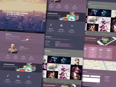 Up Website Design By Mat Przegietka On Dribbble