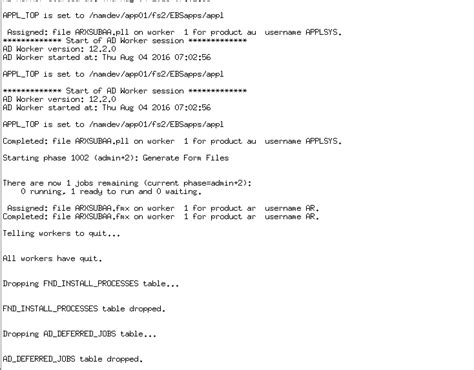 Autoadjustments Request Errors With Frm 40735 Ora 04062