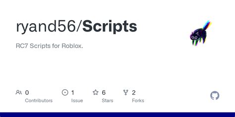 GitHub Ryand Scripts RC Scripts For Roblox
