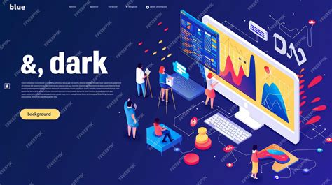 Premium Photo Analyzing And Classifying Data In An Isometric Data