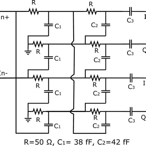 polyphase filter based i q generator download scientific diagram