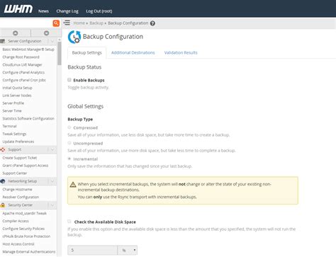 How To Set Backup Configuration In Whm Ukhost4u