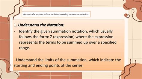 Statistical Symbols And Summation Notation Pdf Science
