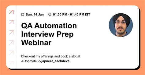 Qa Automation Interview Prep Webinar With Japneet Sachdeva