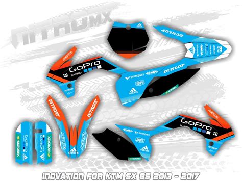 Nitromx Graphic Kit For Ktm Sx 85 Sx85 2013 2014 2015 2016 2017 Decals