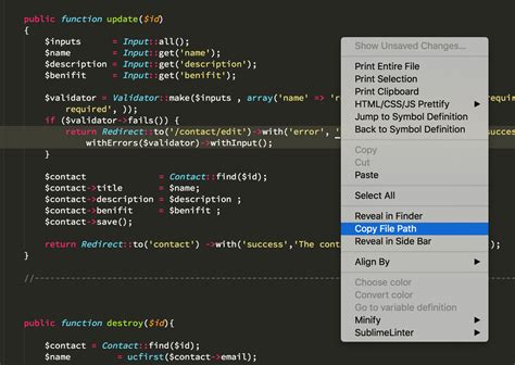 [sublimetext] sublime text 3에서 현재 파일 경로를 쉽게 얻는 방법 리뷰나라