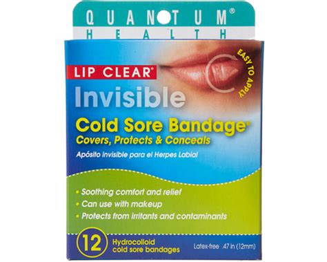 Quantum Cold Sore Bandage 12 Pieces