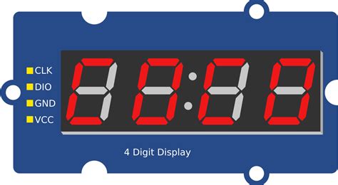 How To Use 4 Digit 7 Segment Display Module Tm1637 Pinouts Specs And