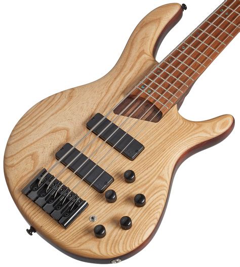 Cort Artisan B5 Element Opn 5 String Bass Guitar Open Pore Natural