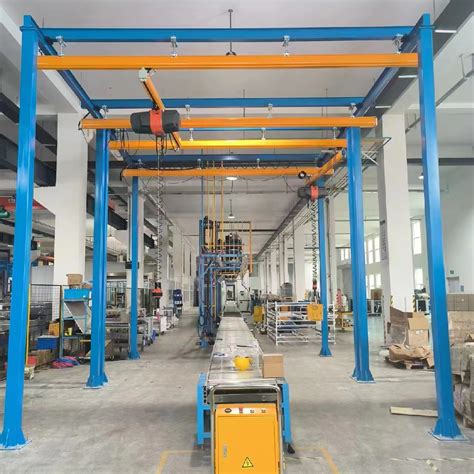 Kbk轨道起重机 柱式悬臂吊 悬挂起重机 Kbk轨道 铝合金轨道 上海晔创起重机械有限公司 上海晔创起重机械有限公司