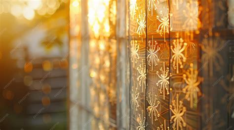 Soft Light Filtering Through A Patterned Glass Windo Ddbcbdcbcdbff Ai