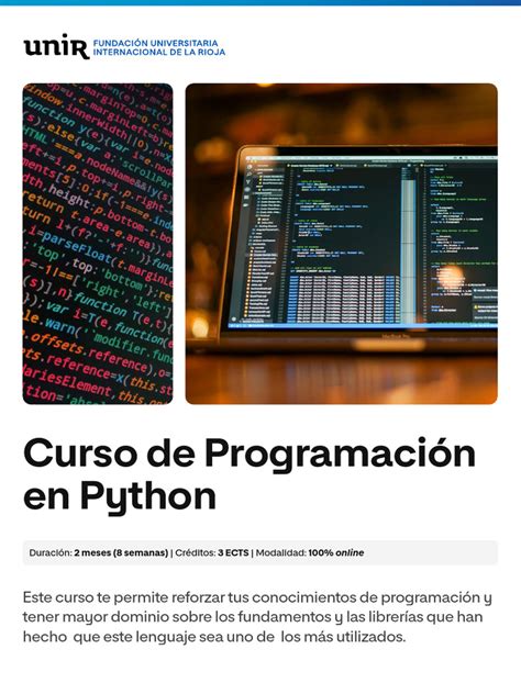 Curso Online De Programación En Python Pdf Python Lenguaje De