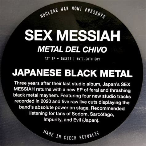 Sex Messiah Metal Del Chivo 12 Sorry State Records