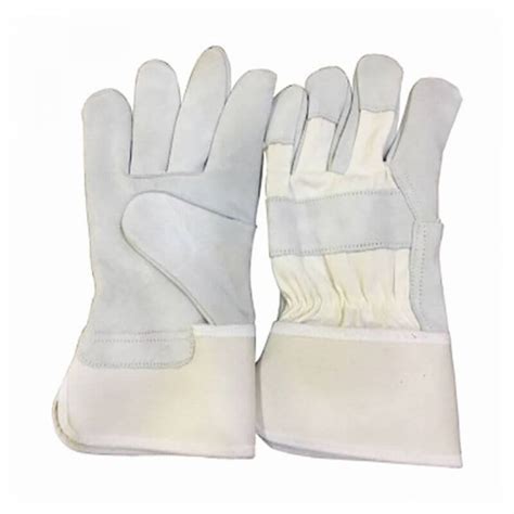 White Leather Work Gloves Work Gloves