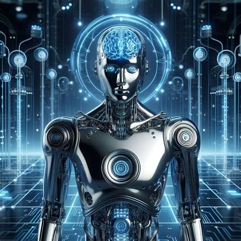 Cognitive Ai Robots With Neural Networks That Understand Humans Stock