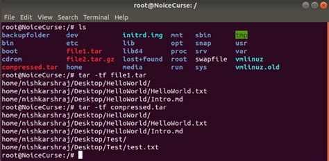Learn To Use Gnu Tar Compression Tool For Unix Like Systems