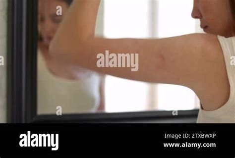 Woman Armpit Smelling Stock Videos Footage Hd And K Video Clips Alamy