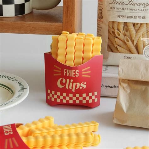 프렌치 프라이 봉지집게 세트 감자튀김 주방집게 클립 감도 깊은 취향 셀렉트샵 29cm