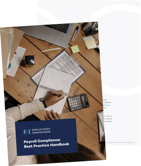 Payroll Compliance Best Practice Handbook Employment Innovations