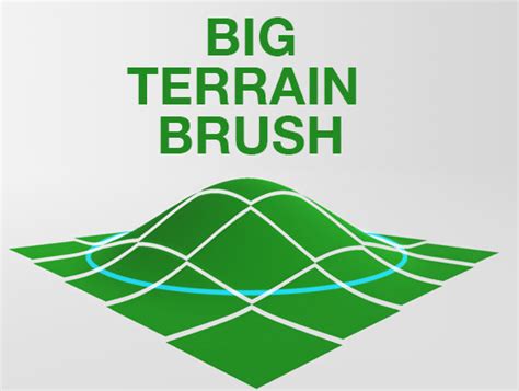 Big Terrain Brush Terrain Unity Asset Store