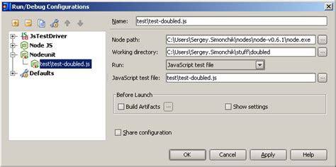 Run Nodeunit Tests With Webstorm 30 The Webide Blog