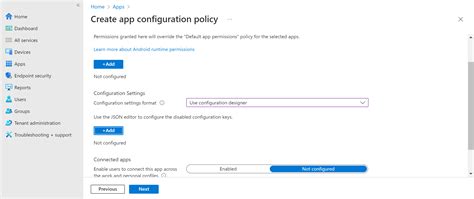 使用 Microsoft Intune 在 Android 上部署 Microsoft Defender For Endpoint