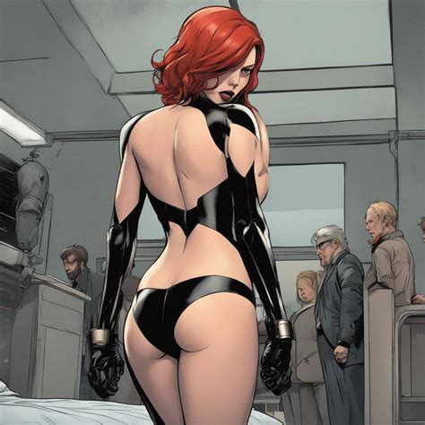 Black Widow Ass By Yfcu On Deviantart