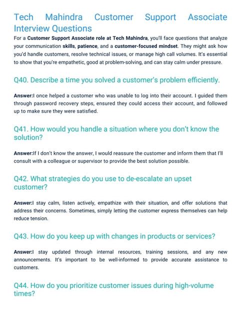 tech mahindra interview questions by scholarhat pdf
