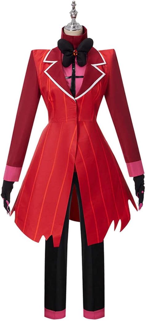 Amazon.com: Alastor Cosplay Costume Halloween Cosplay Jacket Coat Pants ...