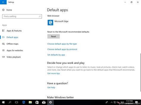 All About Microsoft Intune Set Default App Associations Via Windows