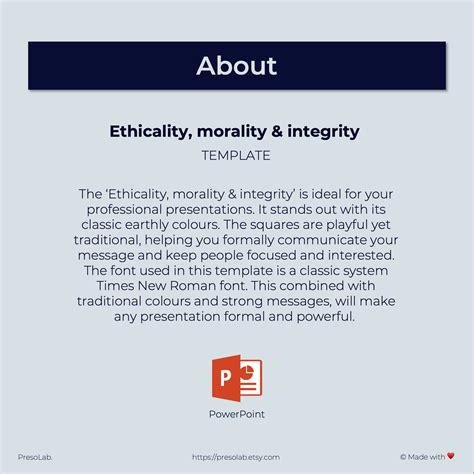 Powerpoint Booklet Template Instant Digital Editable Download