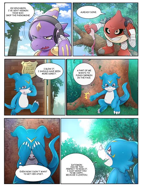 Commission Veemons Happyday 04 By Hentaib2319 On Deviantart