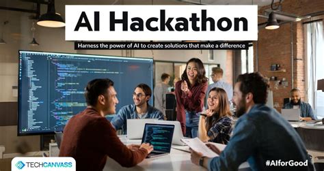 ai for good hackathon by techcanvass innovate and win