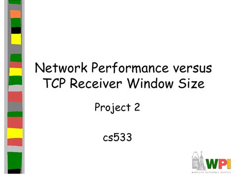 PPT Network Performance Versus TCP Receiver Window Size PowerPoint Presentation ID