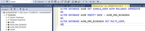 Restore Production Database To Dev Environment In D365fo Using Bacpac File