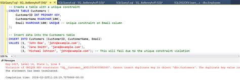 Constraints In Sql Server Understanding Types Differences And Best