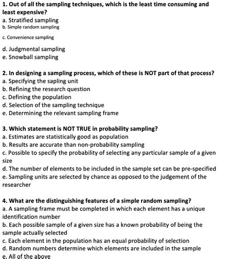 Judgmental Sampling