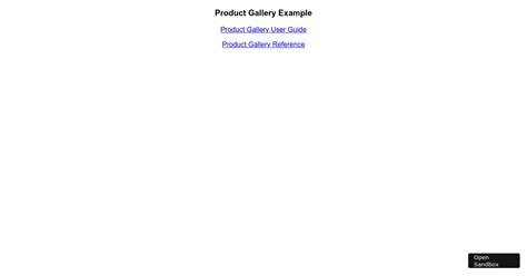 Product Gallery Angular Codesandbox