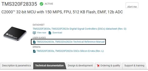 Dsp28335入门教程：寄存器手册的下载28335手册网址 Csdn博客