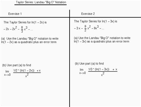 Sequences And Infinte Series Math100 Revision Exercises Resources Mathematics And