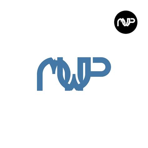 Premium Vector Letter Mwp Monogram Logo Design
