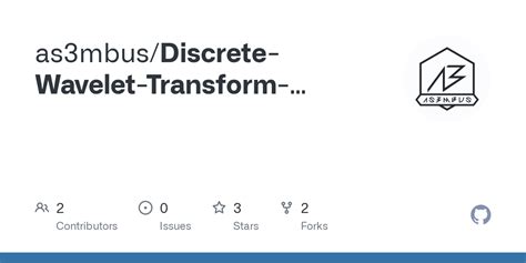 Github As3mbusdiscrete Wavelet Transform Analysis