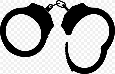Clip Art Handcuffs Vector Graphics Png 980x632px Handcuffs Black