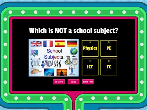 Fourth Grade Revision Quiz Gameshow Quiz