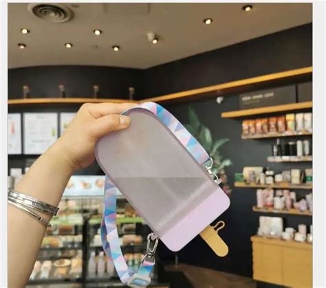 Popsicle Bottle With Carry Strap Yellow Straw Bottle Bottle