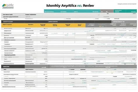 Monthly Analytics Review Premium Ai Generated Image