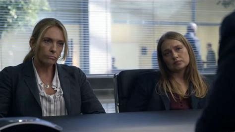 Dark Grey Blazer Worn By Grace Rasmussen Toni Collette In