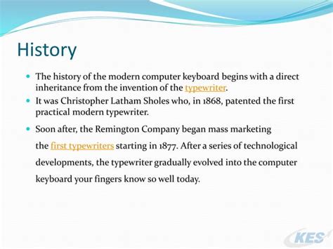 Keyboard And Mouse Pptx Computer Peripherals Computing